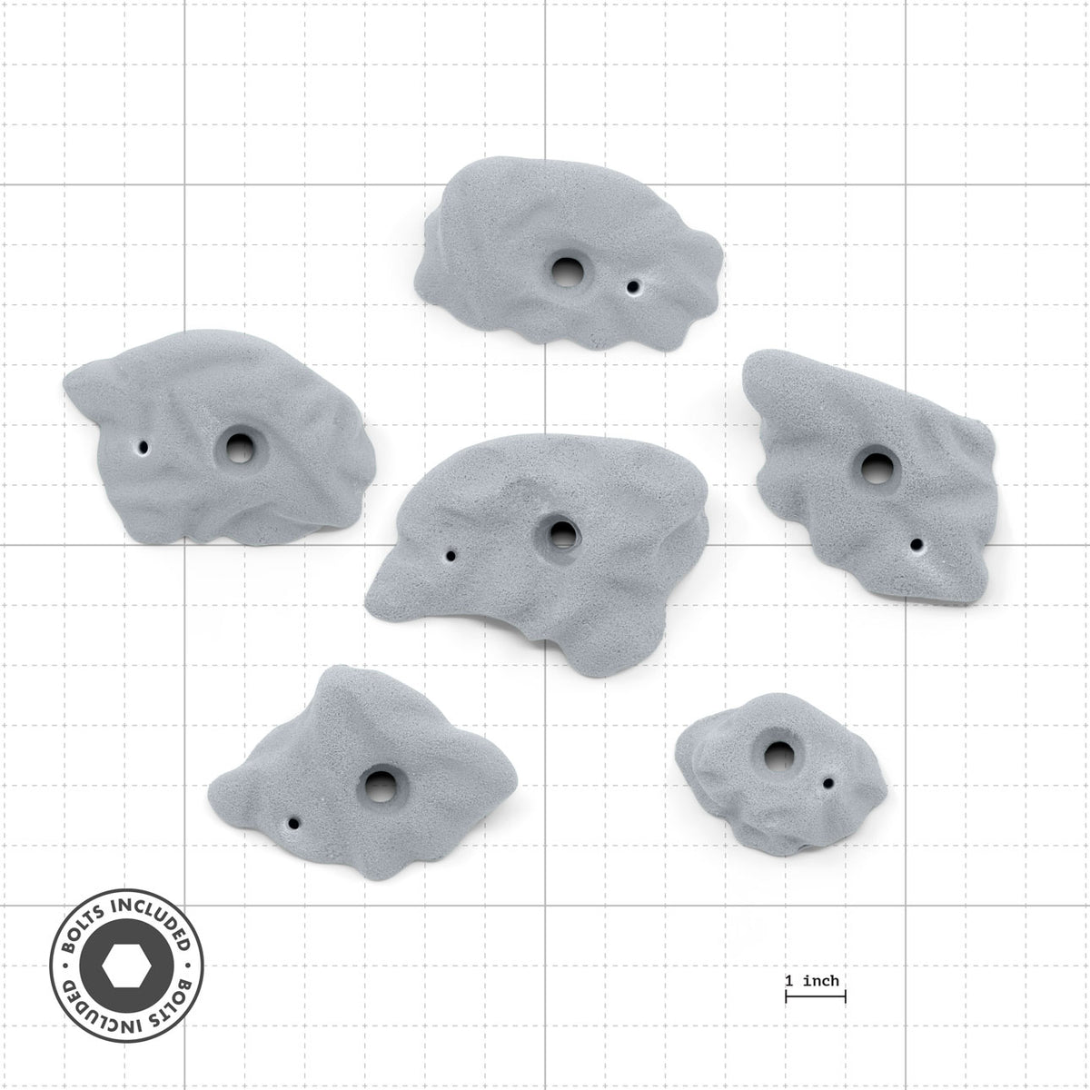 Ergonomics Climbing Holds Set# 2 – RockHolds.com